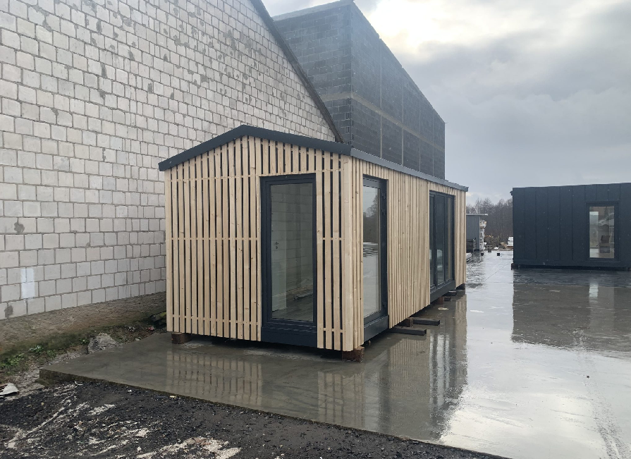 Studio modulaire en conteneur pour espaces de travail ou résidences de ...