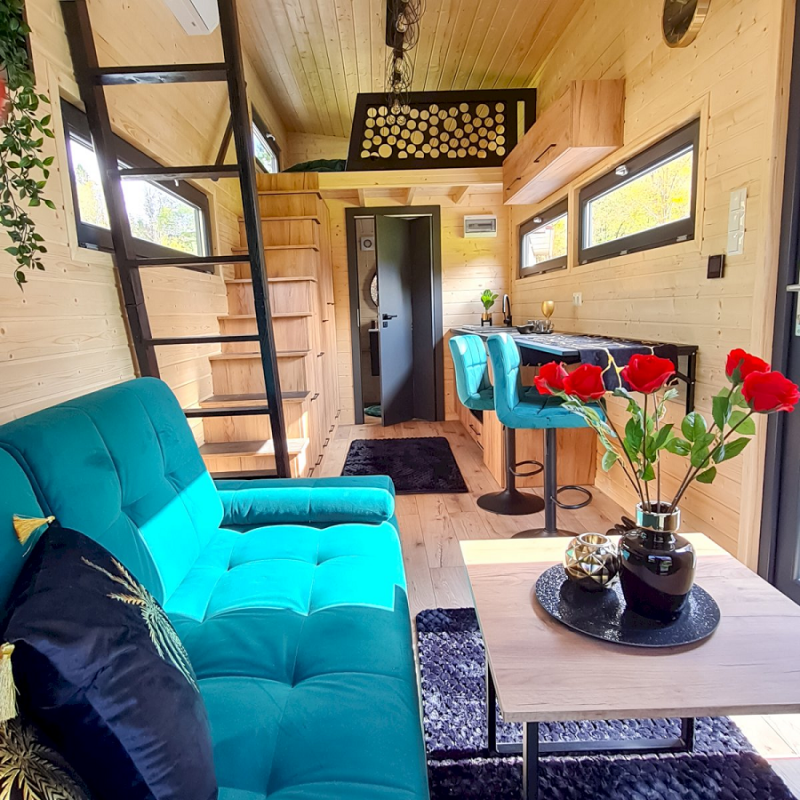 Mobil Home Tiny House Tonny Compact Code Conteneurs Mobil Homes Et Constructions Tiny